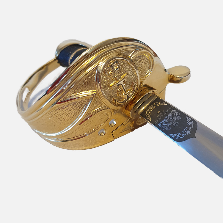 1827 Royal Navy Master-at-Arms / Warrant Officers Sword and Scabbard ...