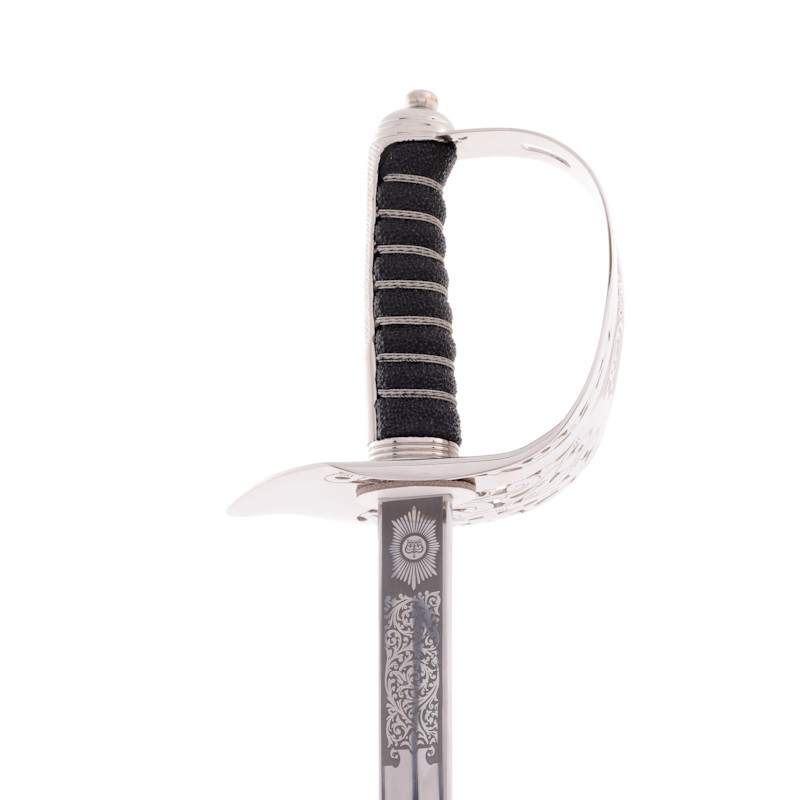 Royal Australian Infantry CIIIR Officers Sword – Crown Swords England Ltd