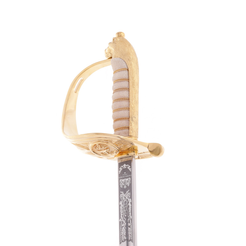 Royal Navy Officers Sword and Scabbard CIIIR Coronation Limited Edition ...