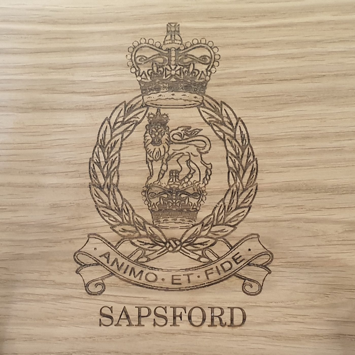 Bespoke Engraving – Crown Swords England Ltd
