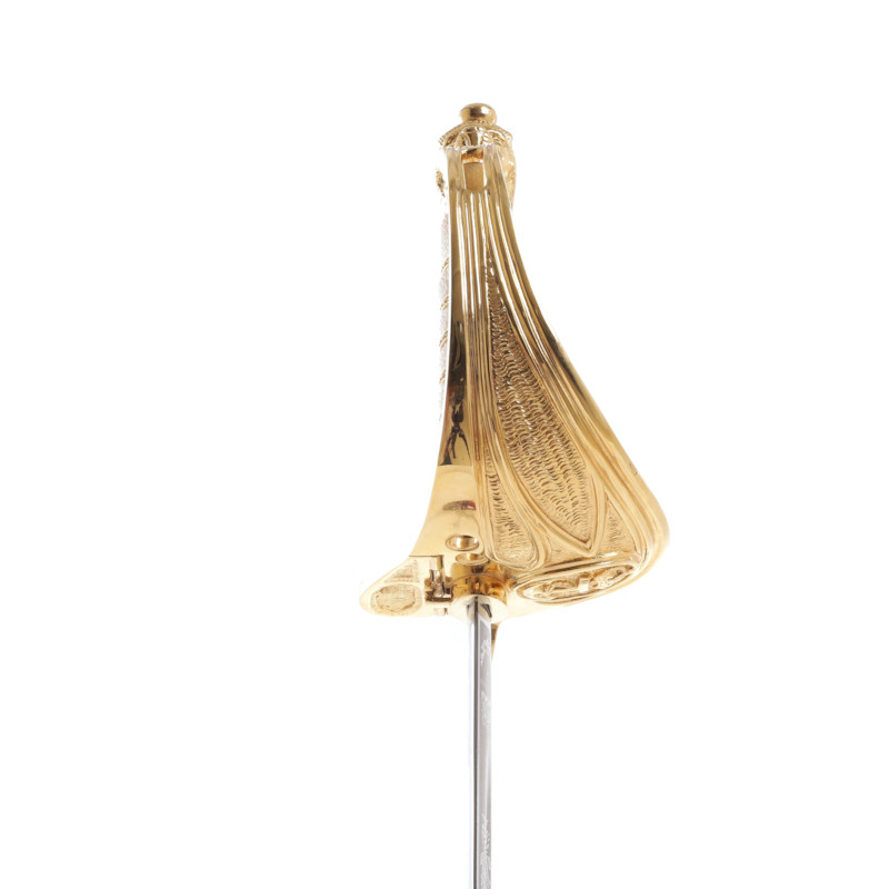 Royal Navy Officers CIIIR Sword & Scabbard – Crown Swords England Ltd