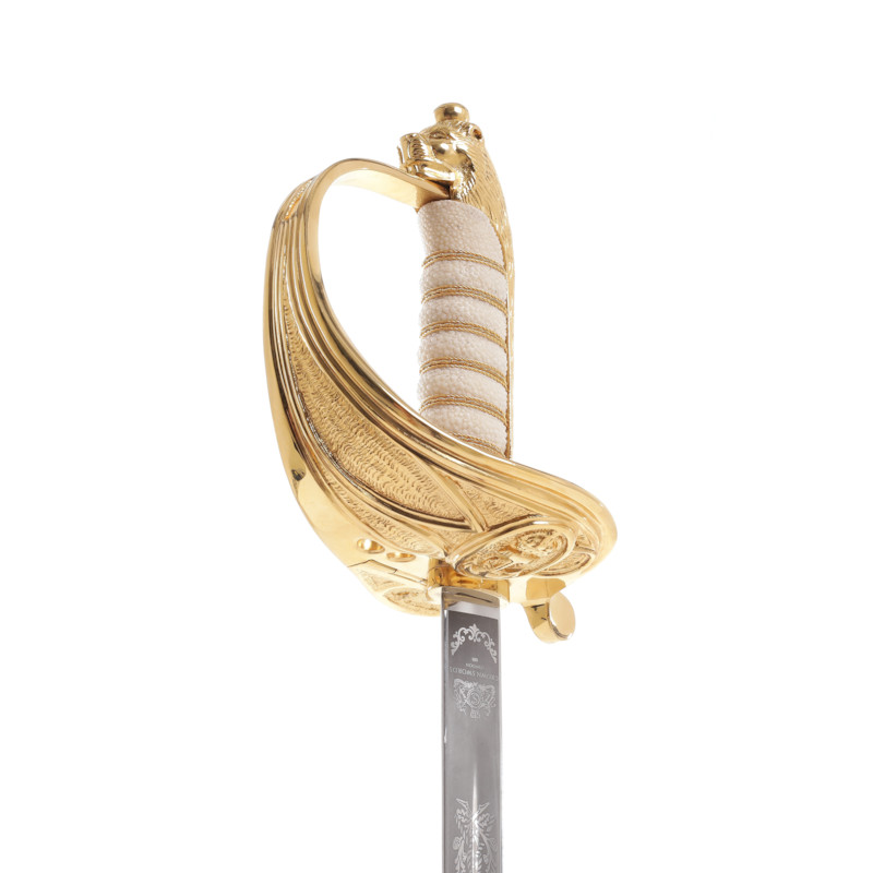 Royal Navy Officers CIIIR Sword & Scabbard – Crown Swords England Ltd