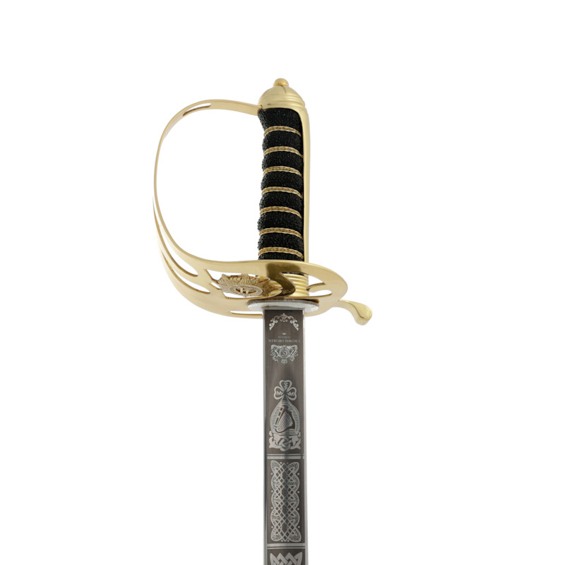 Irish Army Officers CIIIR Sword and Scabbard – Crown Swords England Ltd