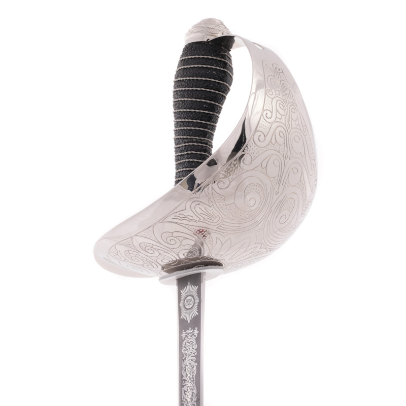 Royal Australian Armoured Corps Officers Sword – Crown Swords England Ltd