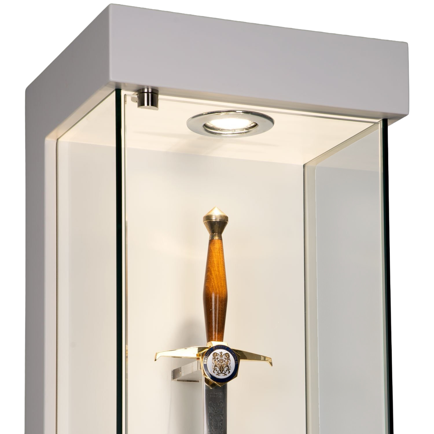 Sword Display Cabinet (Vertical) – Crown Swords England Ltd