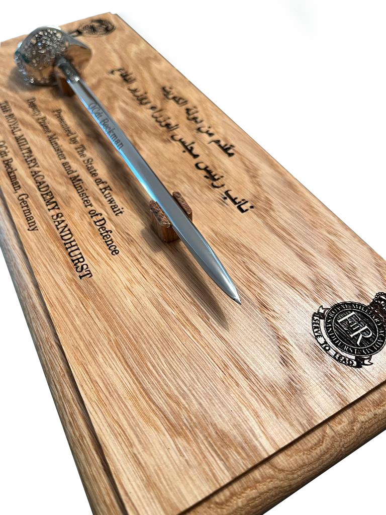 Miniature Sword (Mounted Desk Display) – Crown Swords England Ltd