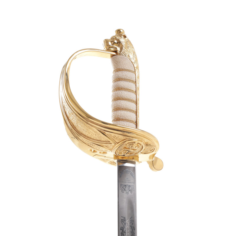 Royal Canadian Naval CIIIR Officers Sword and Scabbard – Crown Swords ...