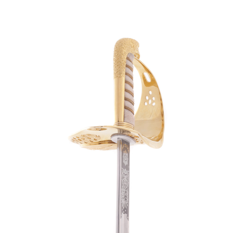 Royal Canadian Air Force CIIIR Officers Sword and Scabbard – Crown ...