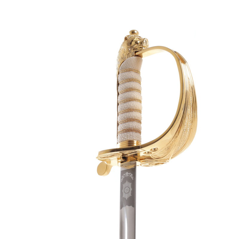 Royal Canadian Naval CIIIR Officers Sword and Scabbard – Crown Swords ...