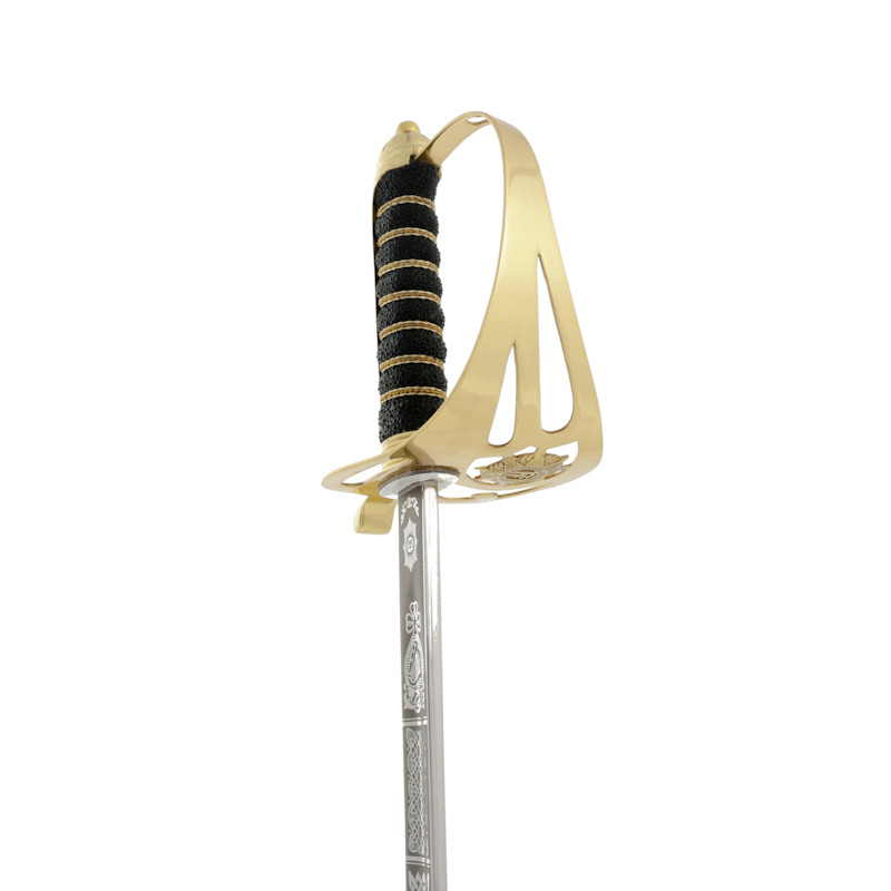 Kuwait Police Officers Sword – Crown Swords England Ltd